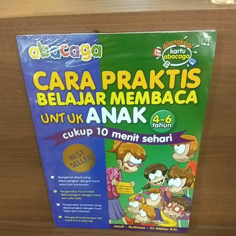Jual Abacaga: Cara Praktis Belajar Membaca untuk Anak | Shopee Indonesia