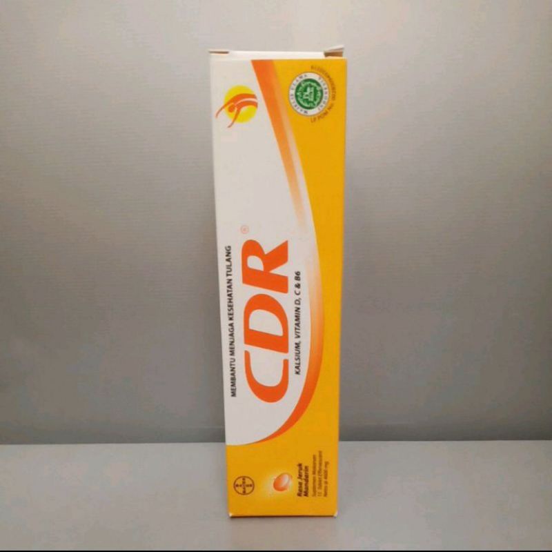 Jual CDR kalsium, vitamin D, C, & B6 isi 15 tablet | Shopee Indonesia