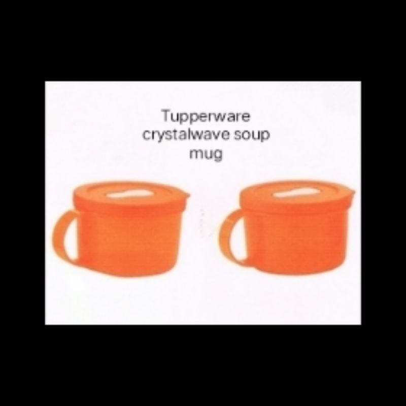 Jual crystalwave soup mug Tupperware | Shopee Indonesia