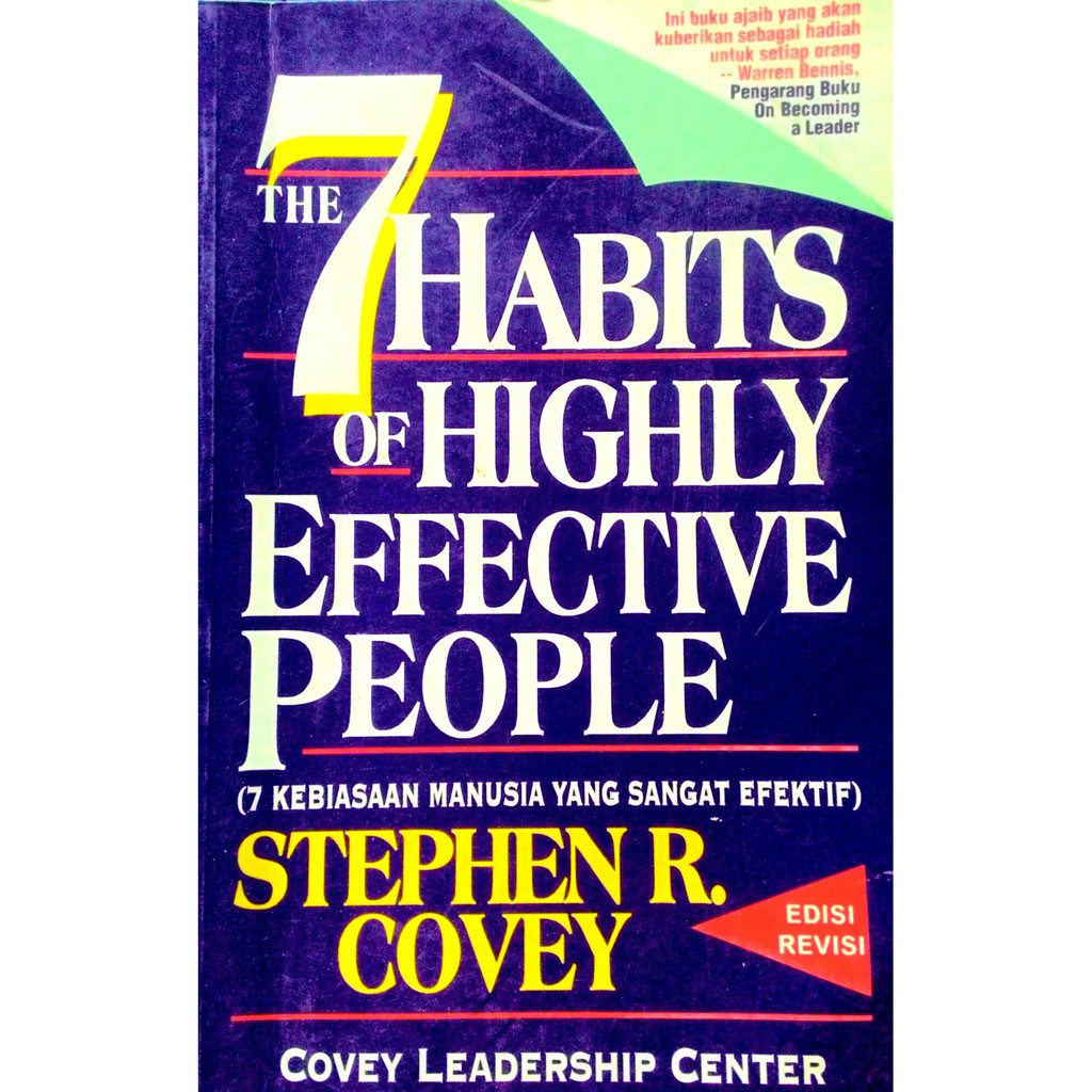 Jual Buku Original The 7 Habits Of Highly Effective People - Stephen R. Covey - BinaRupa Aksara ...