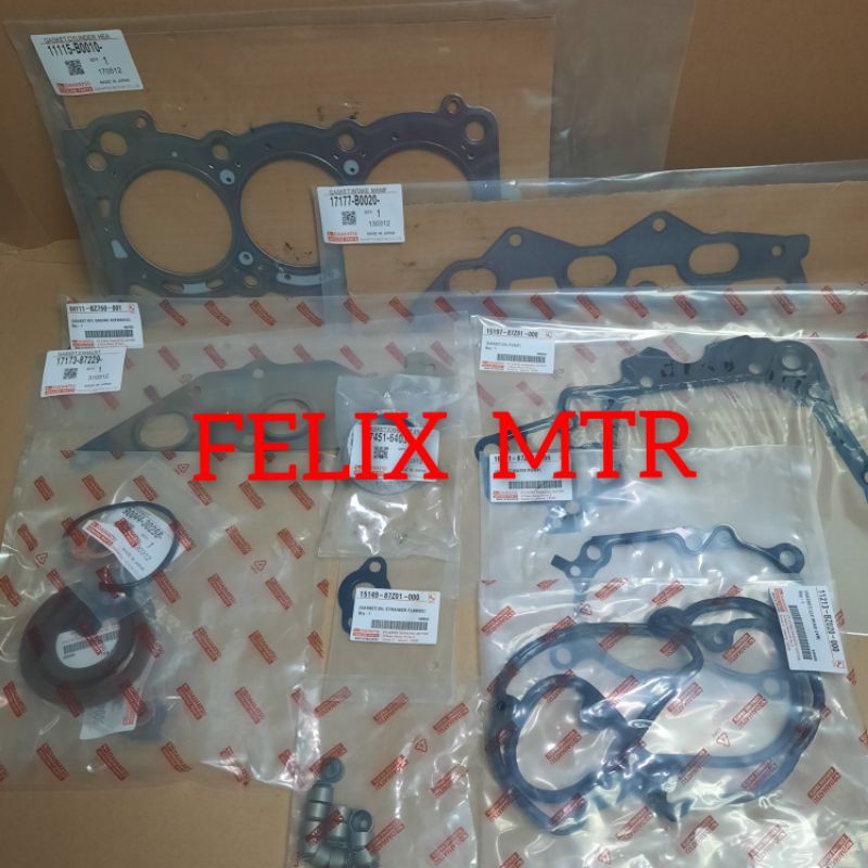 Jual PAKING SET FULL SET PAKING DEKSEL SET DAIHATSU XENIA 1.000CC VVTI | Shopee Indonesia