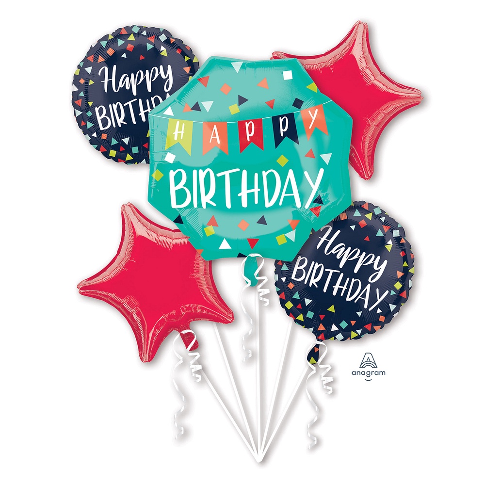 Jual Reason To Celebrate Bouquet Balloon / Birthday Balloon / Balon ...