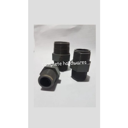 Jual Dobel nepel - double nepel - sambungan drat luar pipa paralon pvc 1/2 3/4 1 | Shopee Indonesia