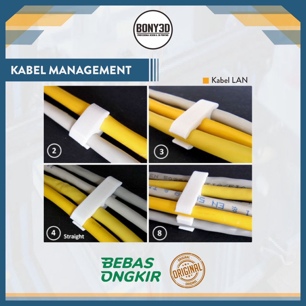 Jual Kabel Manajemen - Buat lingkungan menjadi rapi dan nyaman ...
