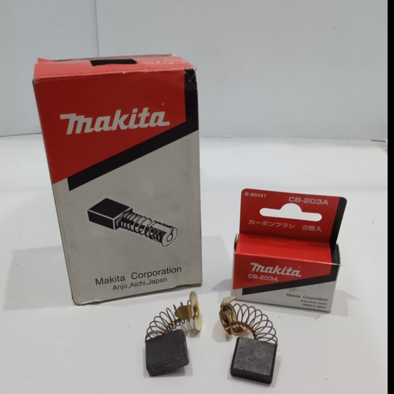 Jual MAKITA Original Carbon Brush Arang CB 203A Carbon Brush Makita Asli CB 203-A | Shopee Indonesia
