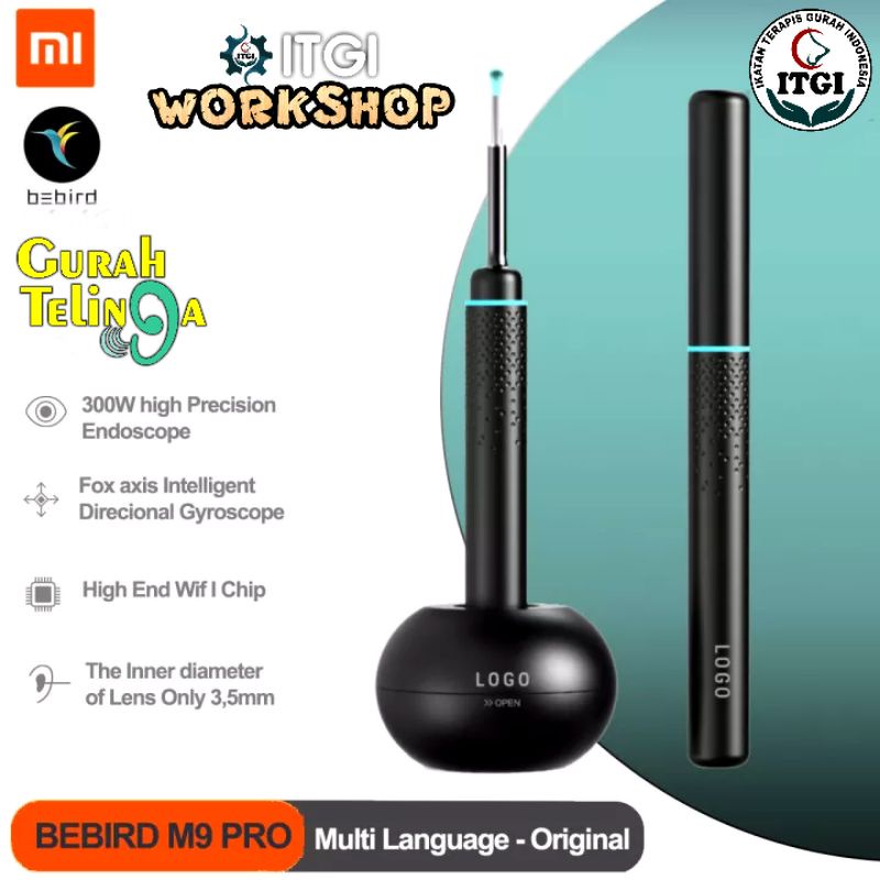 Jual XIAOMI BEBIRD M9 Pro Smart Visual Ear Stick - Korek Kuping Kamera ...