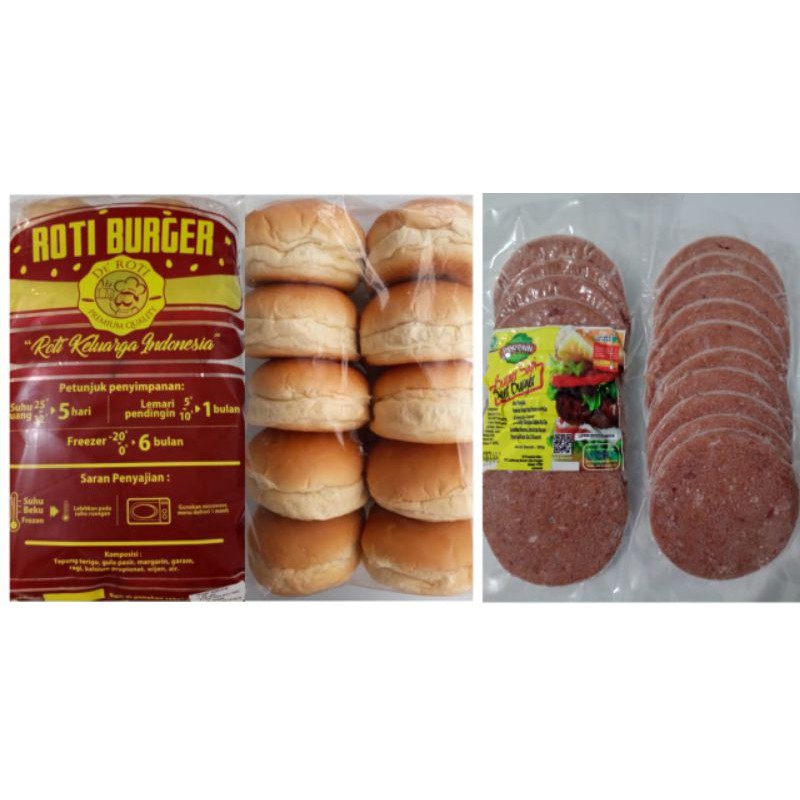 Jual paket burger reguler 10pcs | Shopee Indonesia