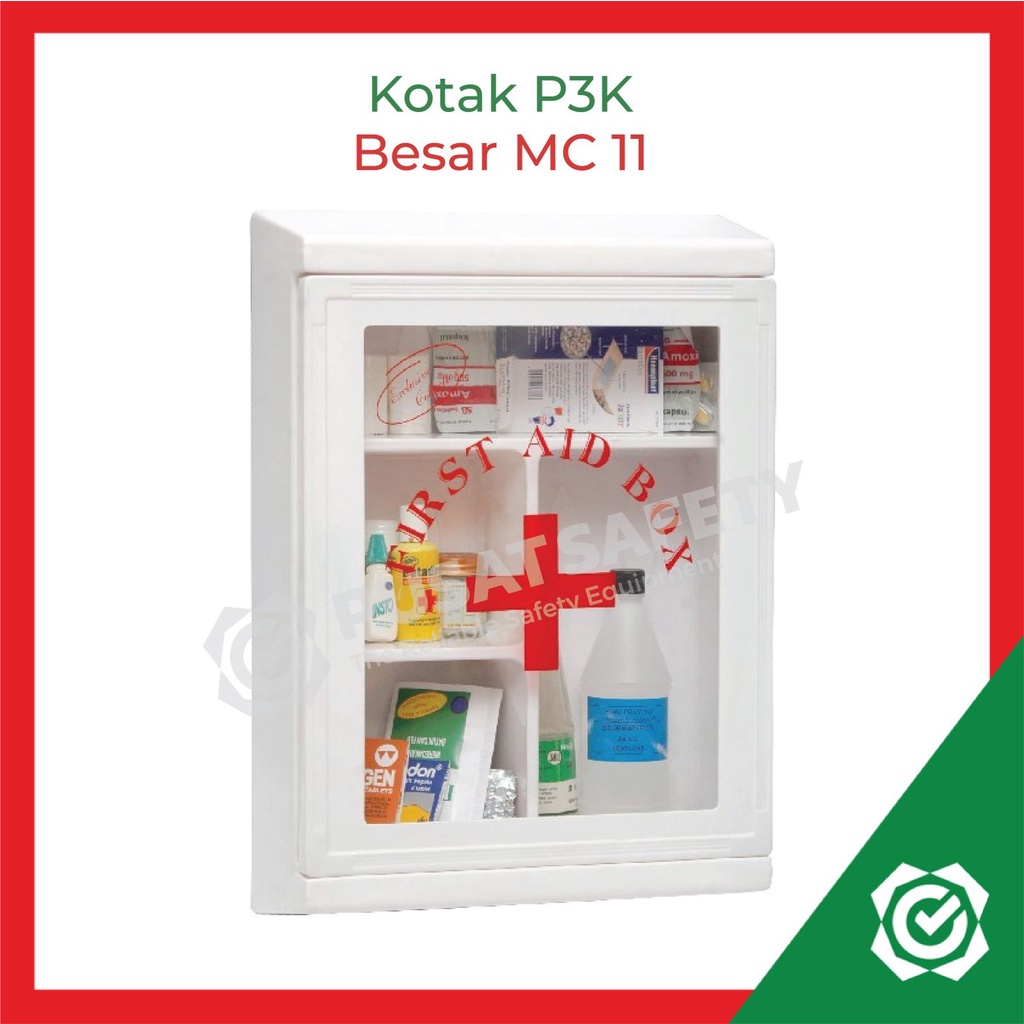 Jual Kotak P3K MC11 First Aid Box Boks Obat Besar | Shopee Indonesia