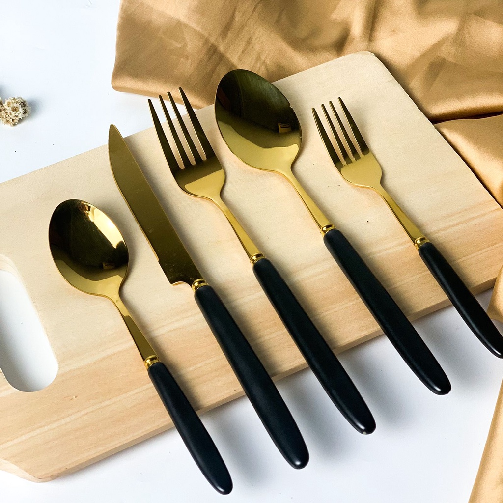 Jual ASHOME Sendok Satuan dan Set Berbagai Warna Berbahan Stainless ...