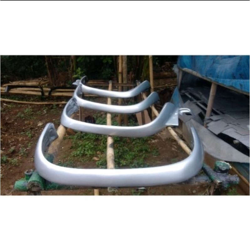 Jual Over Fender Nissan Terrano Kingsroad Model ORI silver | Shopee ...