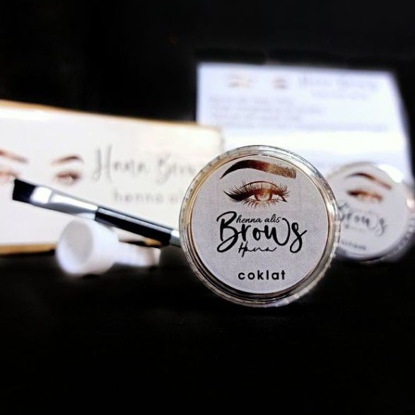 Jual Hana Brows SET Henna / Hena alis / eyebrow / eye brow / henna brow ...