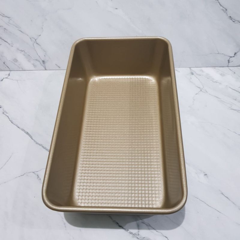 Jual loyang Diamond loaf pan 24x14x7 tebal anti lengket baking pan roti ...