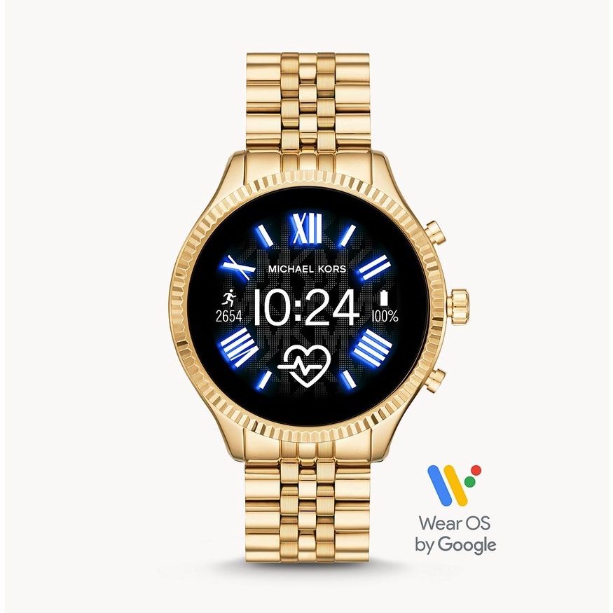Jual Smartwatch MK Gen 5 Lexington Gold Stainless Steel Original ...