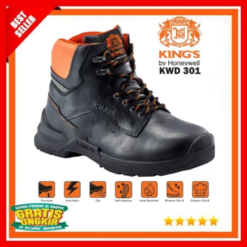 Jual JUAL SEPATU SAFETY KINGS KWD 301X / SAFETY SHOES KINGS BY ...