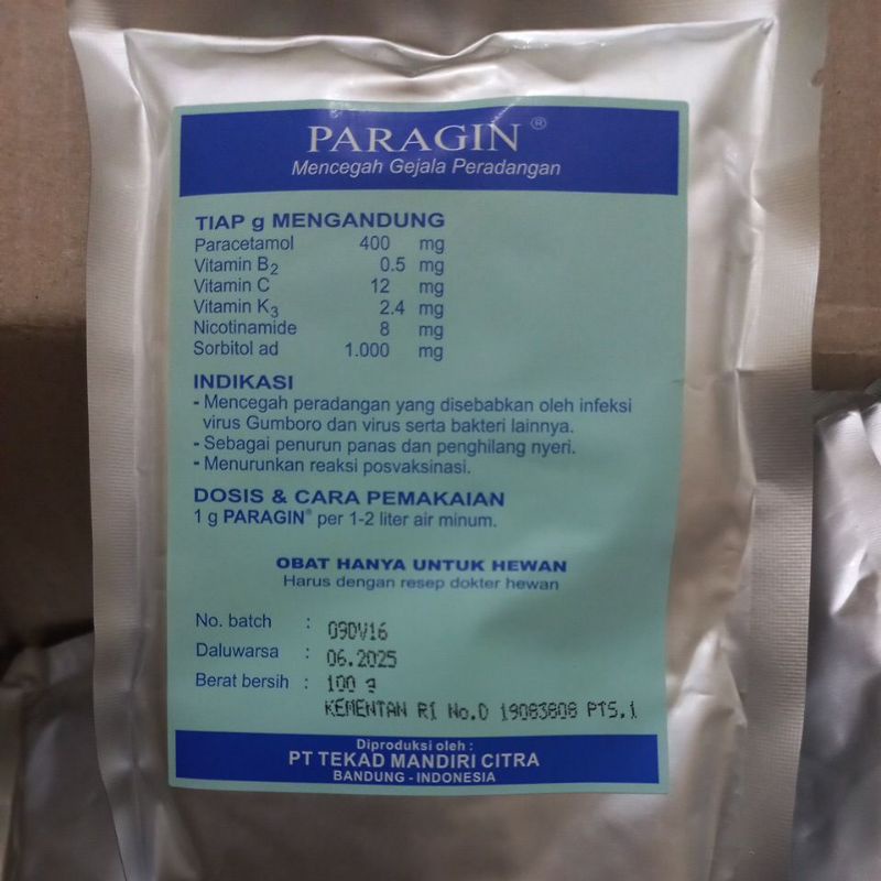 Jual Paragin Paracetamol Multivitamin antiradang | Shopee Indonesia