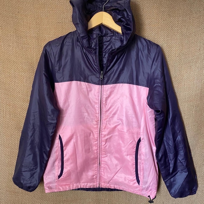 Jual Uniqlo Colorblock Reversible Jacket Unisex | Shopee Indonesia