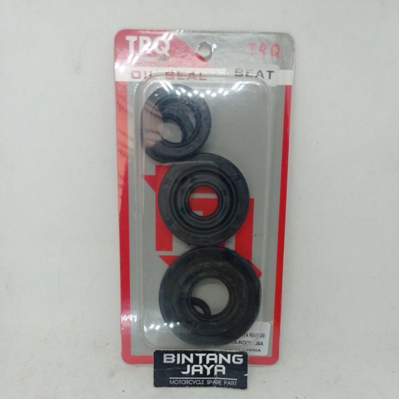 Jual Seal Set (TRQ) BEAT / SCOOPY sil oli mesin set komplit TRQ | Shopee Indonesia