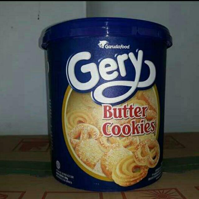 Jual Gery butter cookies / egg roll / holland butter cookies /cocolatos ...