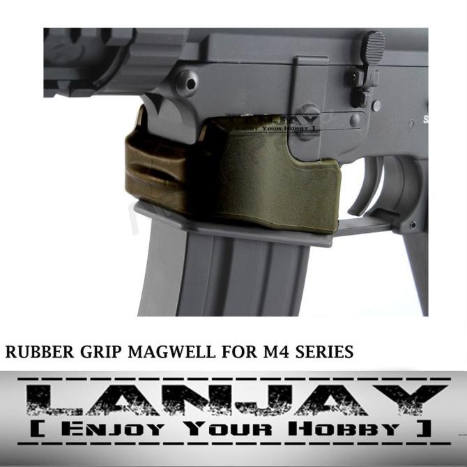 Jual Berkualitas Rubber Grip Magwell For M4 Series Hemat | Shopee Indonesia