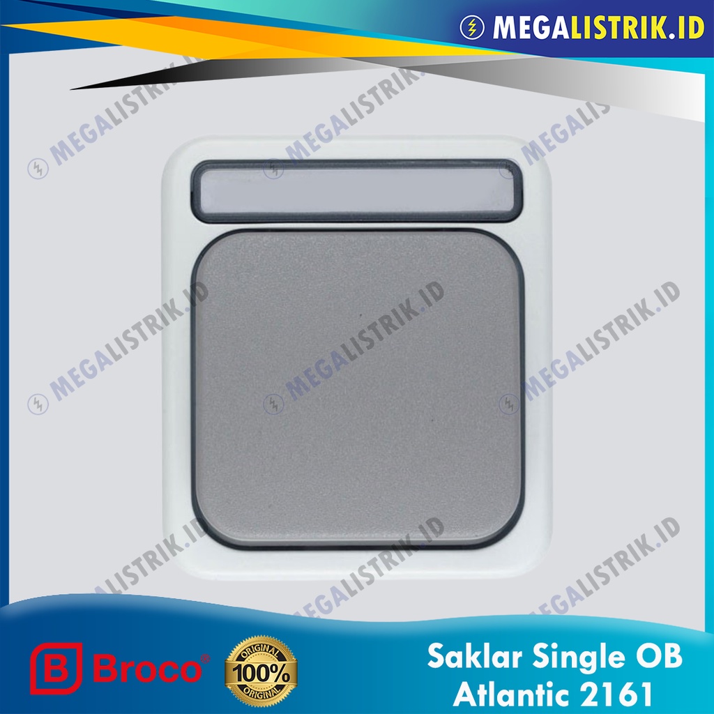 Jual BROCO SAKLAR ENGKEL OB ATLANTIC / HEAVY DUTY SINGLE SWITCH OUTBOW ...