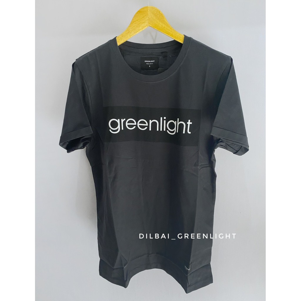Jual Kaos GREENLIGHT ORIGINAL -Flocking Logo - TG0101 | Shopee Indonesia