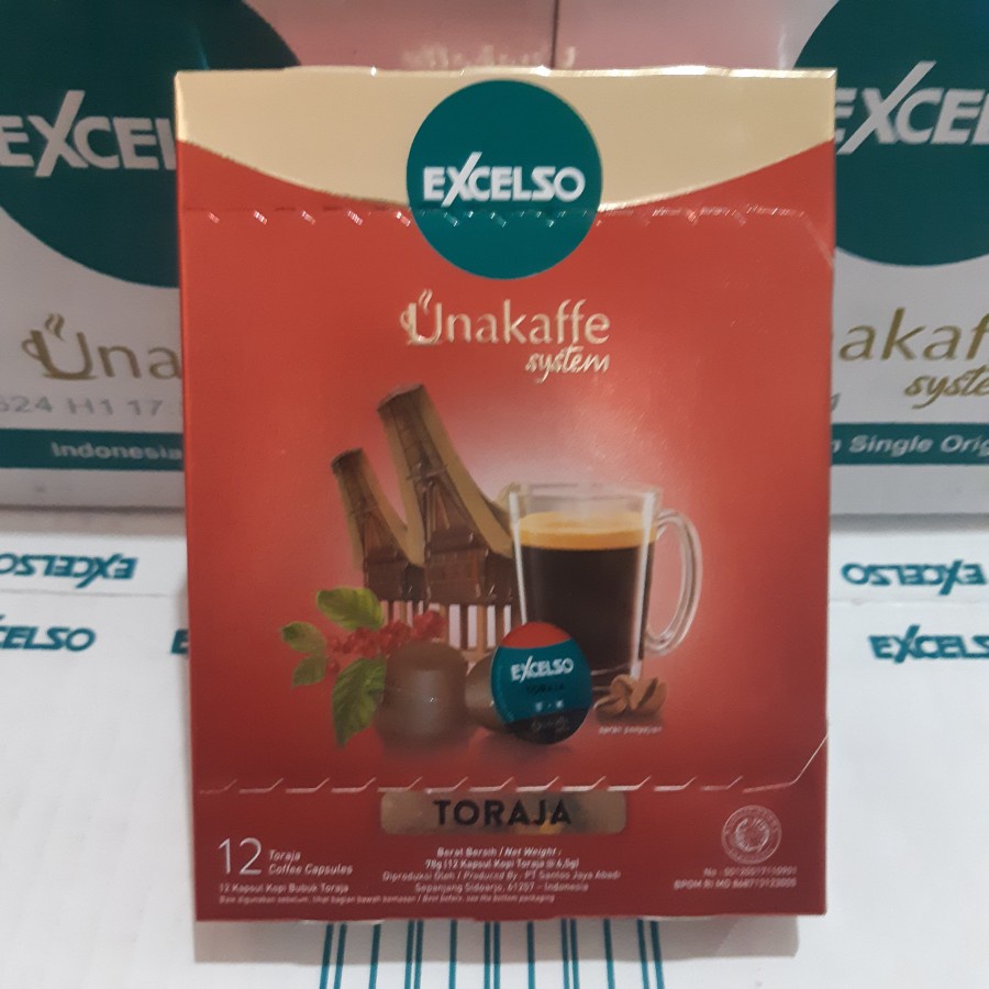 Jual excelso unakaffe toraja kapsul | Shopee Indonesia