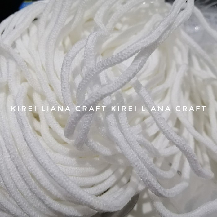 Jual Tali Masker Elastis Bulat Ukuran 3mm - METERAN | Shopee Indonesia