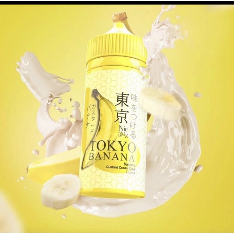 Jual LIQUID TOKYO BANANA CLASSIC 3MG 100ML | Shopee Indonesia