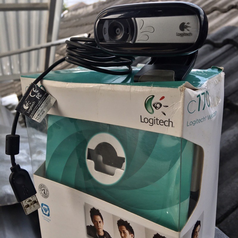 Jual Webcam Logitech C170 ORIGINAL fullest (second) | Shopee Indonesia