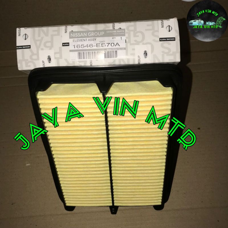 Jual air filter saringan udara Nissan Navara old lama 16546-EB70A ...