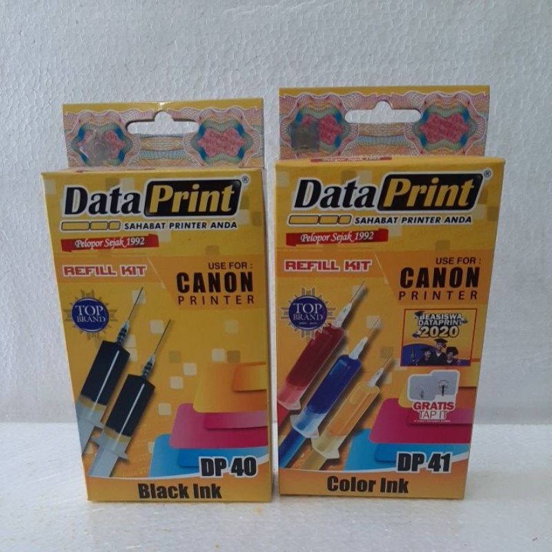 Jual Tinta Data Print Refil Kit Canon DP 40 DP41 | Shopee Indonesia