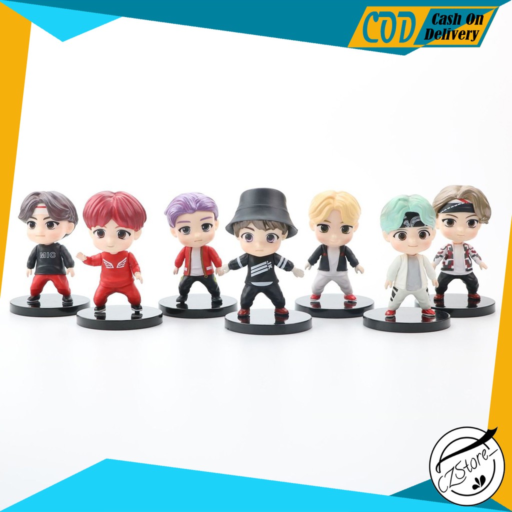 Jual Stand Figure TINY TAN Pajangan Figuran BTS BT21 KPOP Army Bangtan Boys | Shopee Indonesia