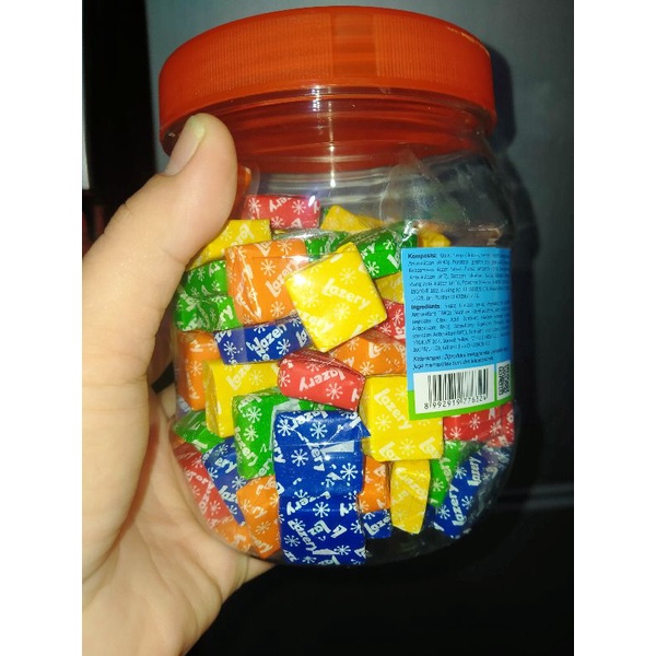 Jual permen lazery jar @175pcs | Shopee Indonesia