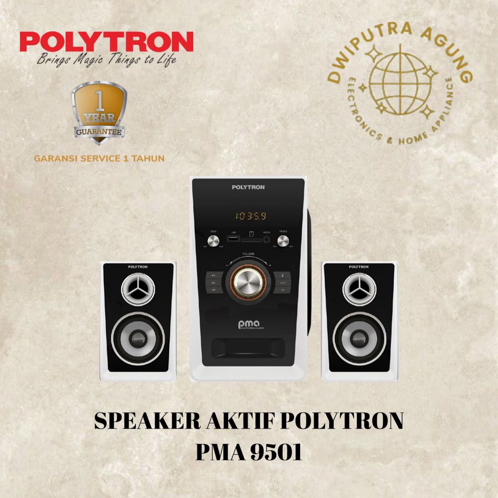 Jual SPEAKER AKTIF POLYTRON PMA9501 PMA 9501 ACTIVE SPEAKER POLYTRON ...