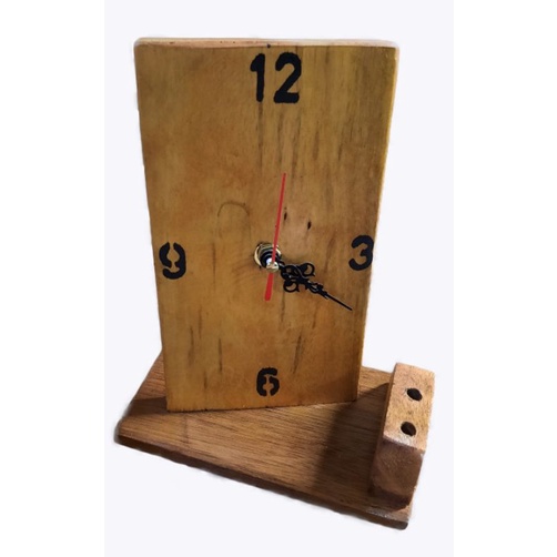 Jual JAM MEJA, Bisa Costum + Tempat Pulpen. sangat rekomended di Tempat ...