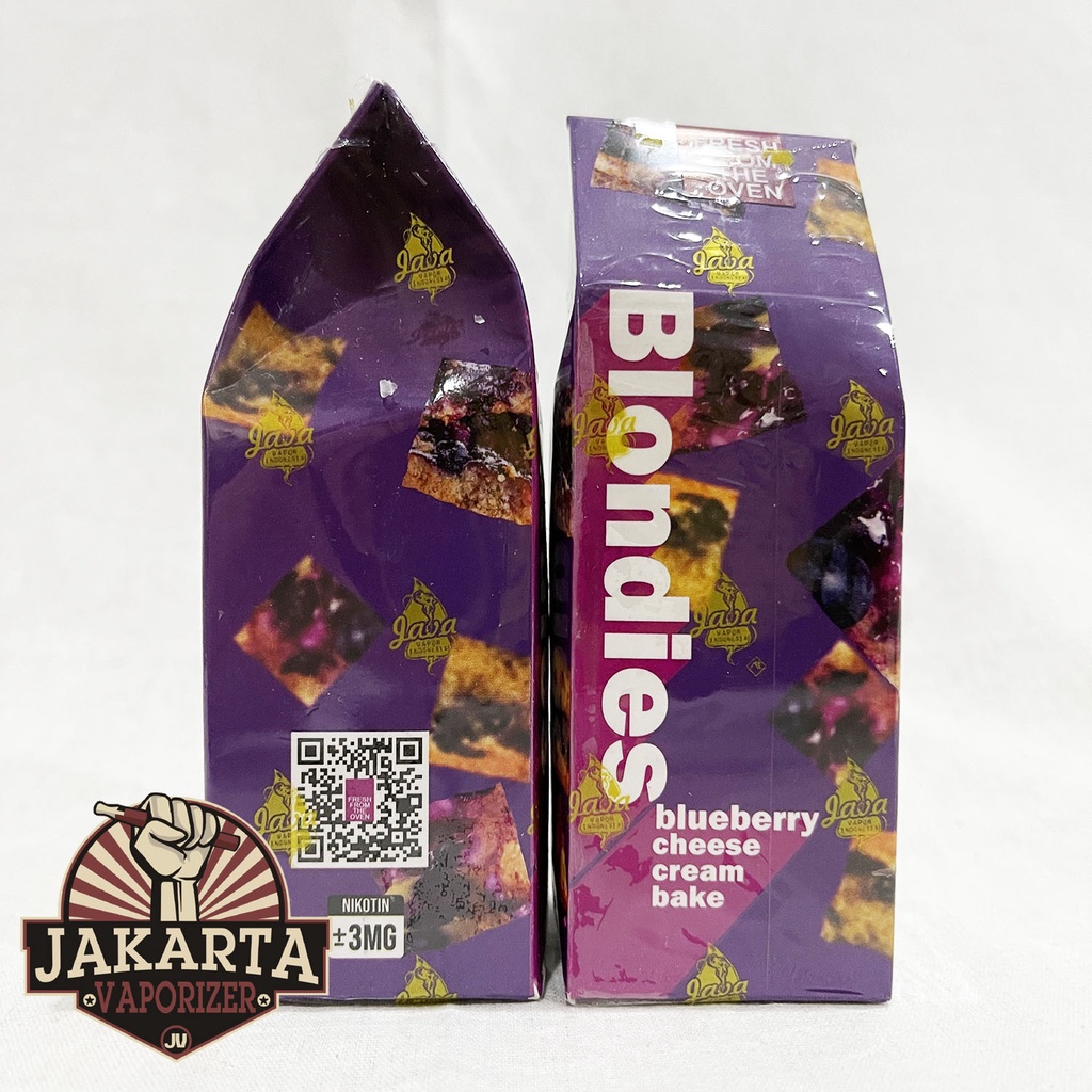 Jual BLONDIES V3 BLUEBERRY CHEESE CREAM BAKE 60ML 3MG 6MG 8MG BY IDJ ...