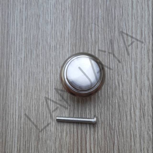Jual Knop Stainless Bulat (Tarikan / Handel/ Pegangan Laci) | Shopee ...