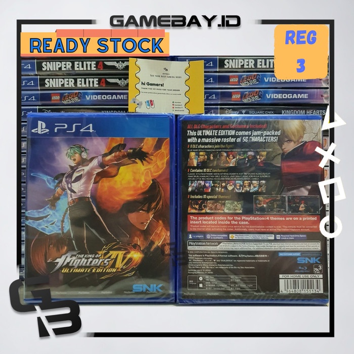 Jual PS4 The King of Fighters XIV KOF XIV Ultimate Edition | Shopee ...