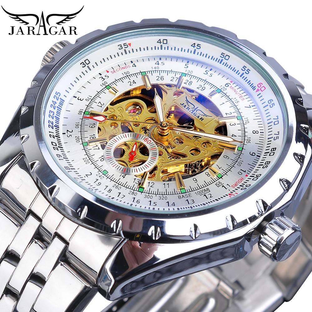 Jual Jam tangan mekanik pria Jaragar Classic Automatic Mens Watch ...