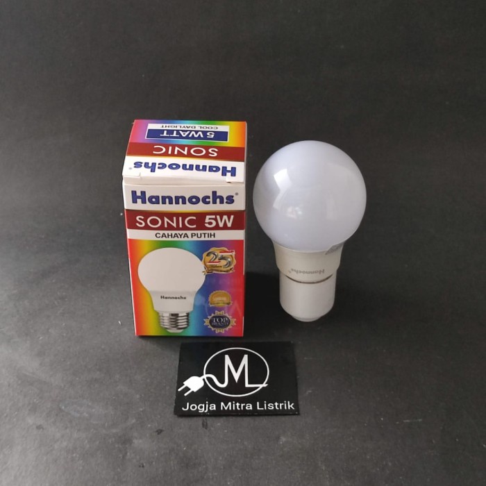 Jual LAMPU LED HANNOCHS SONIC 5 WATT - PUTIH/KUNING | Shopee Indonesia