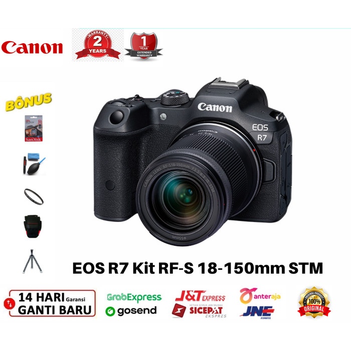 Jual Canon EOS R7 Kit RF-S 18-150mm STM | Shopee Indonesia
