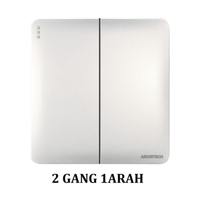 Jual ARCHITECH SAKLAR INFINITY WHITE SERIES A63 / 2.2 STOP KONTAK ARCHITECH NEW -/CETEKAN/STOP ...