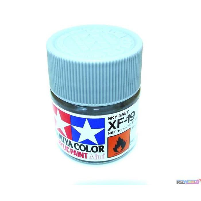 Jual tamiya acrylic XF-19 Sky Greyue ( cat gundam model kit ) | Shopee ...