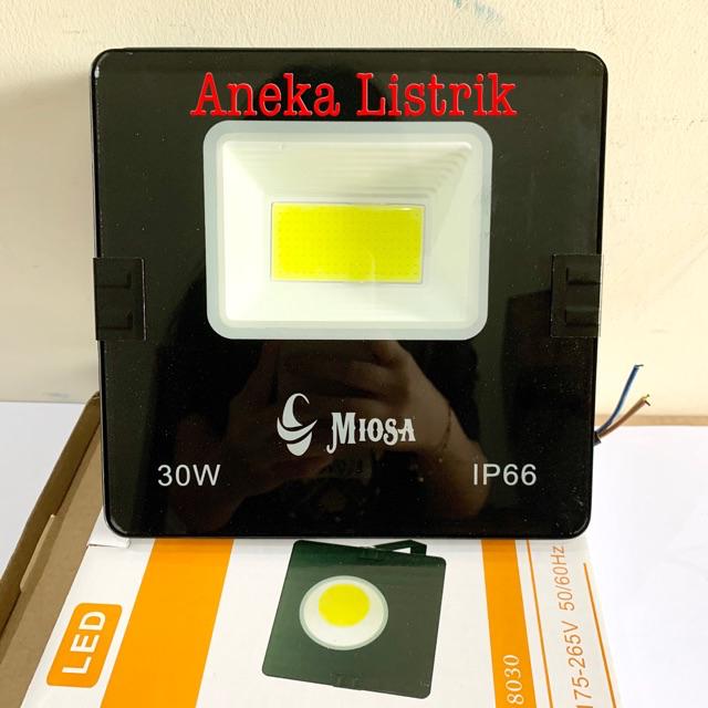 Jual LAMPU SOROT TIPIS MURAH LED 30WATT OUTDOOR TEMBAK MODEL (SMD & COB) IP66 WARNA (PUTIH ...