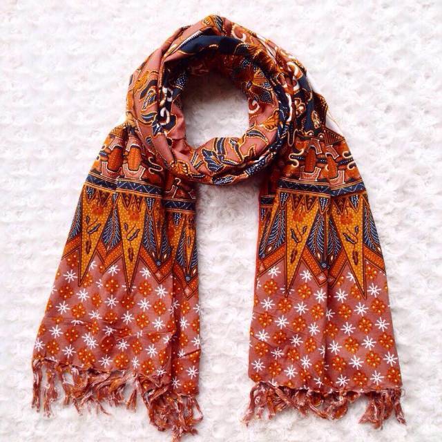 Jual Omah Etnik Scarf Batik / Shawl Batik / Syal Batik Balian Motif ...