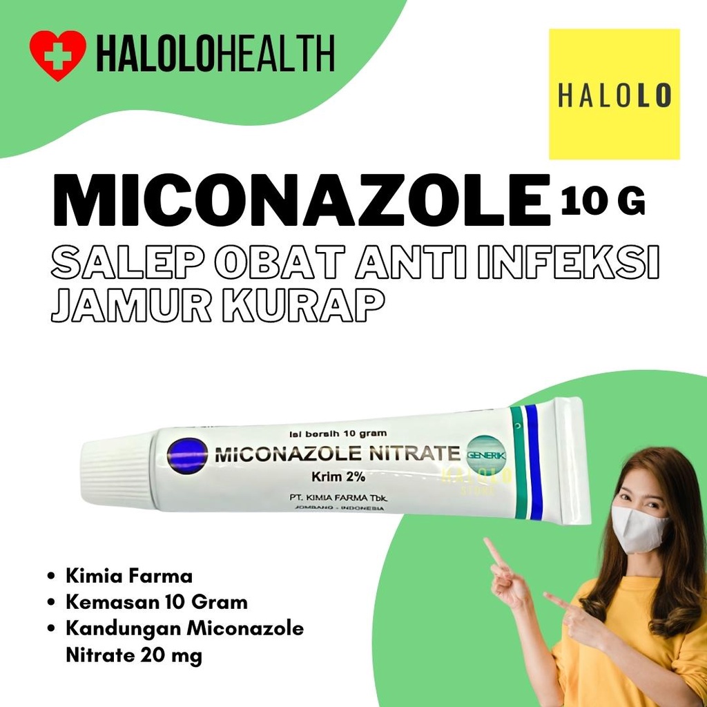 Jual Miconazole Salep Kimia/ Mulia Farma Miconazole Nitrate Obat Jamur ...