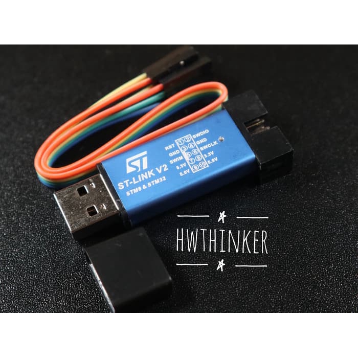 Jual ST LINK Stlink ST-Link V2 Mini STM8 STM32 Downloader Programmer ...