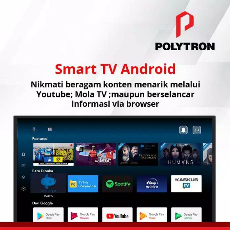 Jual POLYTRON Smart TV Android 32' PLD 32AD1508 New OS 2020 ( Khusus ...