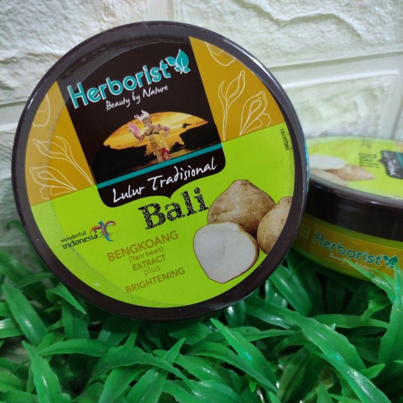 Jual Lulur Tradisional Bali Herborist Bengkoang 100gram | Shopee Indonesia