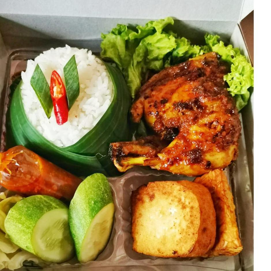 Jual New Arrival--Nasi Kotak Box Nasi Kuning Murah Ayam Bakar Kremes Geprek Cabe Ijo Lada Hitam ...